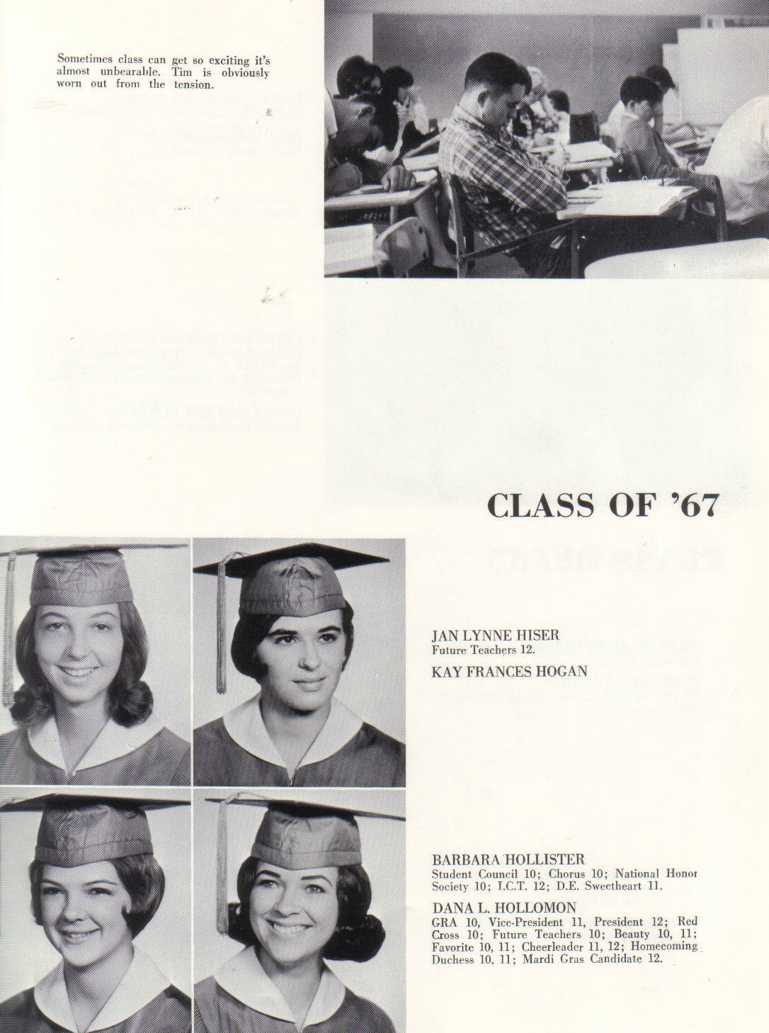 '67 Yearbook Photos
